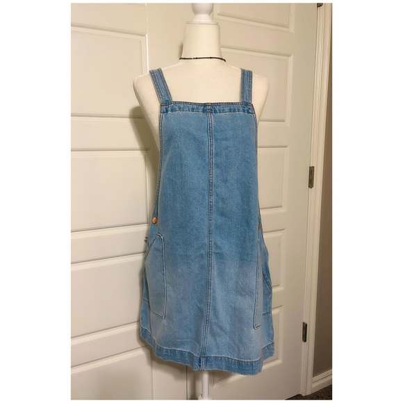 Universal Thread | Dresses | Universal Thread Denim Overall Dress ...